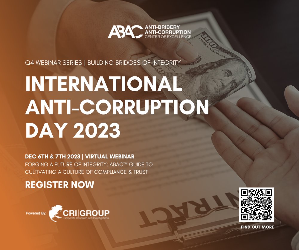 International Anti-Corruption Day 2023 Webinar by ABAC Group™